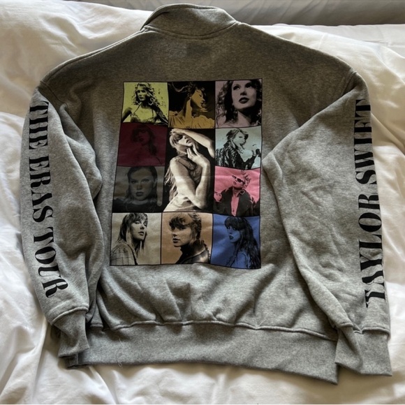 Taylor Swift | Tops | Updated Ttpd Taylor Swift The Eras Tour Grey ...